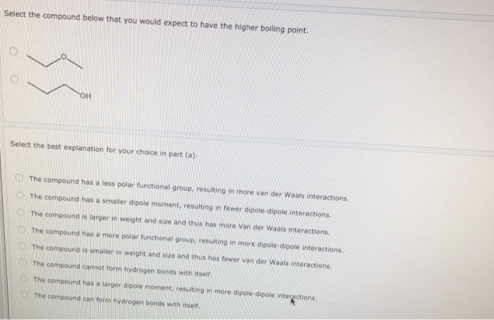 Solved a) Write a three-dimensional formula for the | Chegg.com