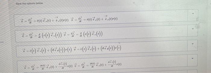 Solved In The Radial And Transverse Coordinate System