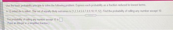 Solved Use the basic probability principle to solve the | Chegg.com