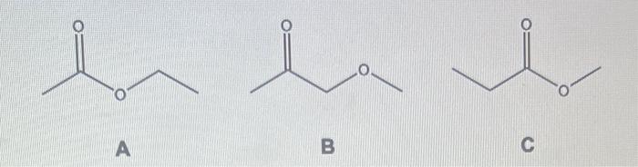 Solved Which isomer of C4H8O2 matches the following 1H NMR | Chegg.com
