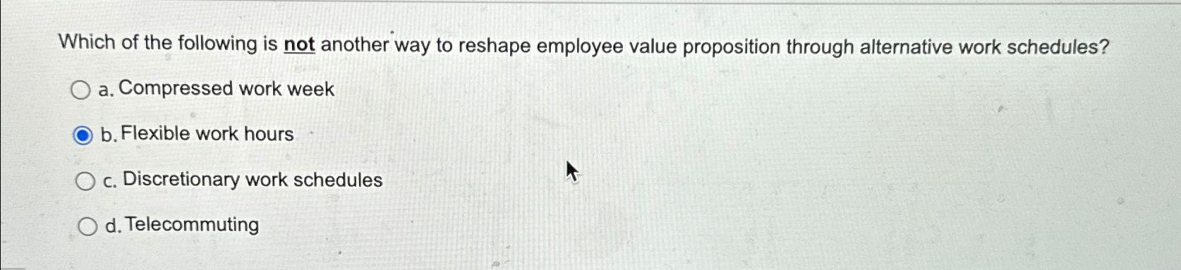 Solved Which of the following is not another way to reshape | Chegg.com