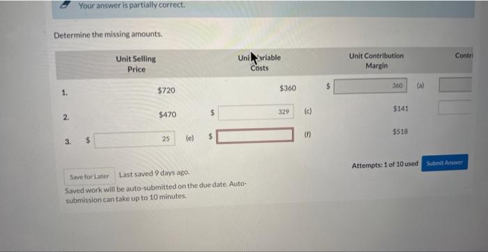 [solved] Your Answer Is Partially Correct Determine The M