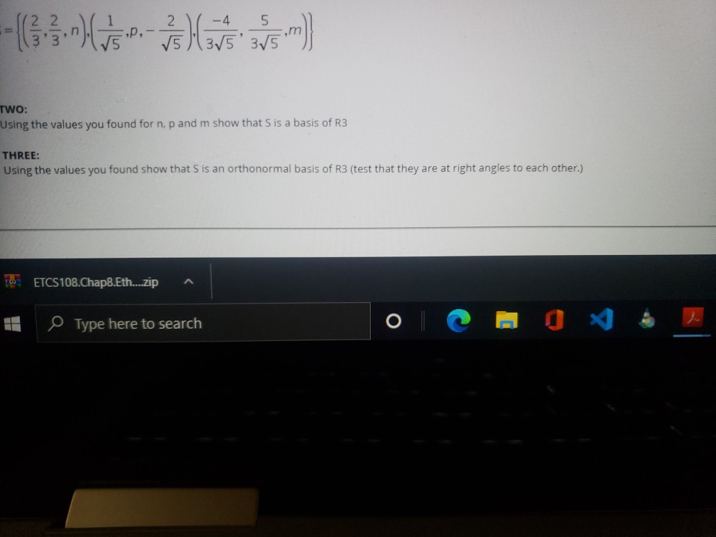 Solved Homework 4 Finite dimensional vector spaces have | Chegg.com