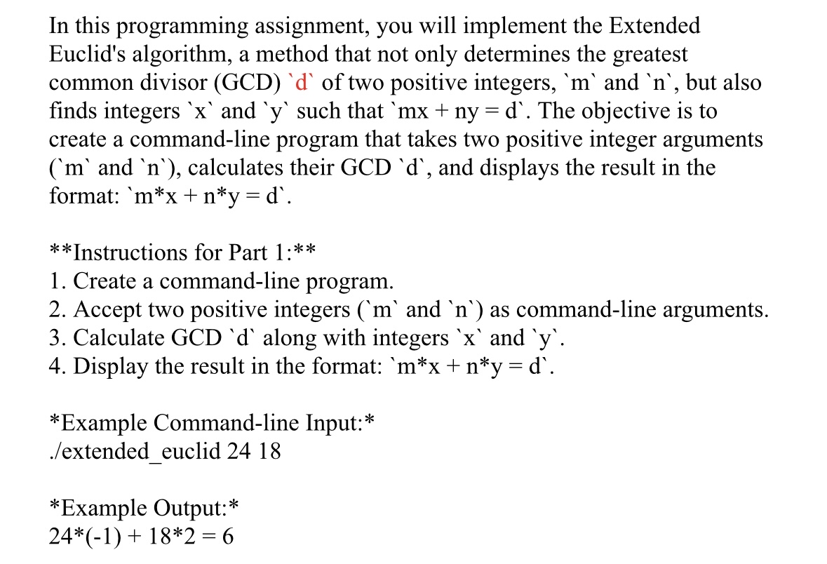Solved In this programming assignment, you will implement | Chegg.com