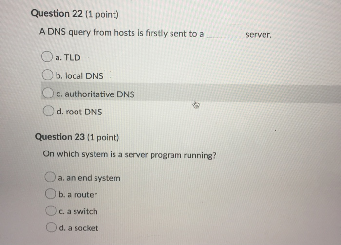 Solved Question 24 (1 point) Suppose a client downloads | Chegg.com