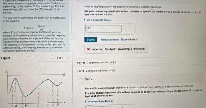 Solved Part H Complete previous part(s) Part 1 Conplete | Chegg.com