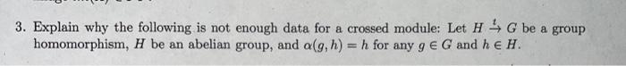 Solved 3. Explain why the following is not enough data for a | Chegg.com