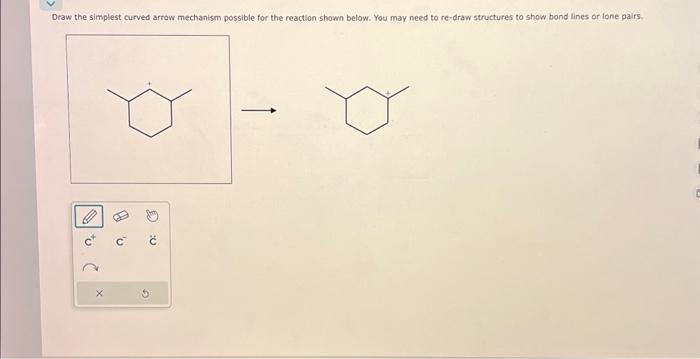 Solved Draw the simplest curved arrow mechanism possible for | Chegg.com Solved Draw the simplest curved arrow mechanism possible for | Chegg.com