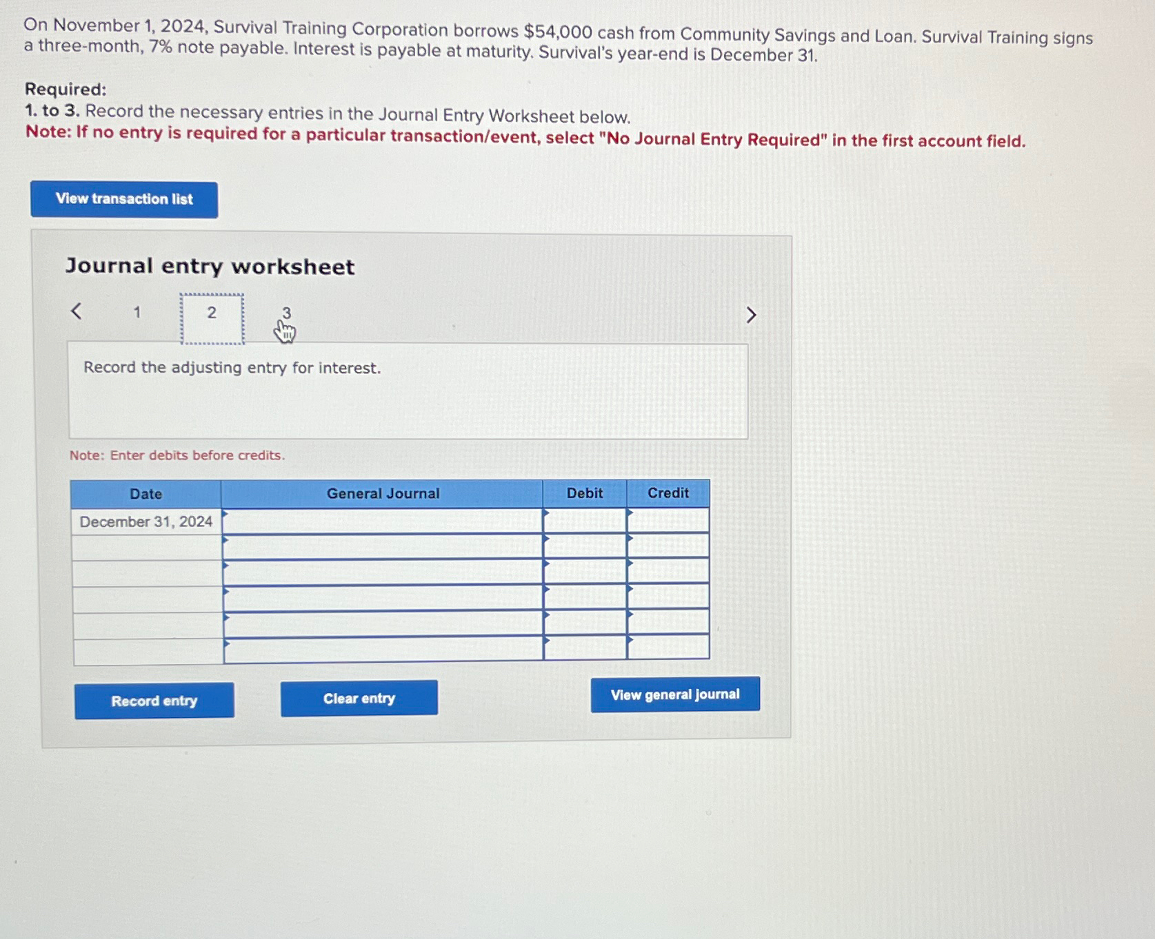Solved Please record these:1.Record the issuance of | Chegg.com