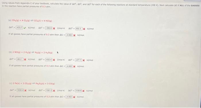 Solved Hing values trom Appendix C of your textbook, | Chegg.com