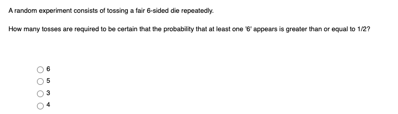 Solved A random experiment consists of tossing a fair | Chegg.com