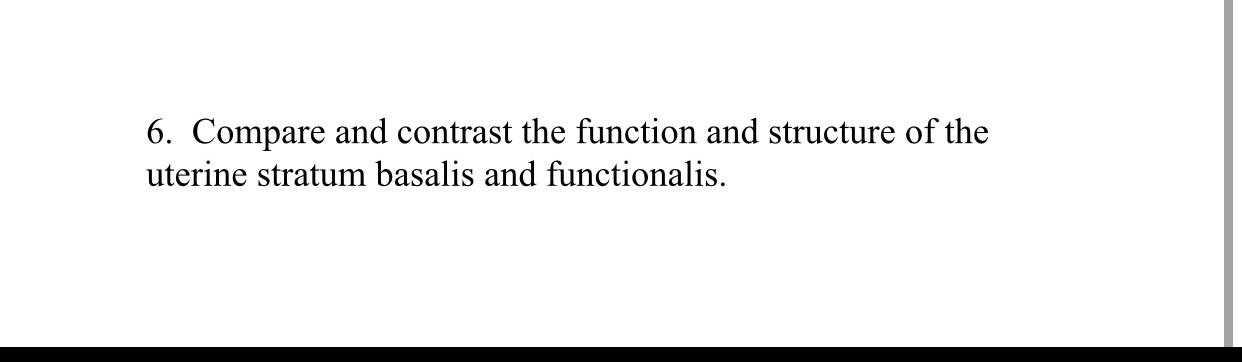 Solved Compare and contrast the function and structure of | Chegg.com