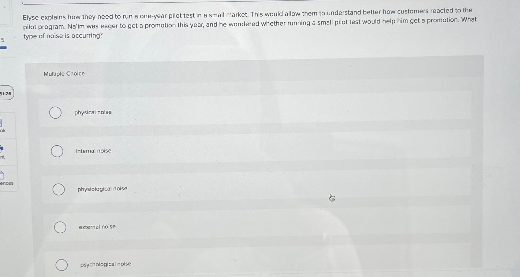 Solved Elyse explains how they need to run a one-year pilot | Chegg.com