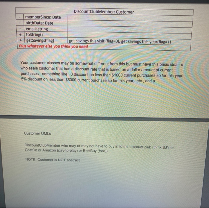Storefront GUI You will be creating a graphical user | Chegg.com