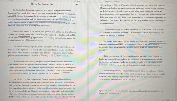 Solved Hindes Toel Compans Cane froet me, Ill panity y' in | Chegg.com