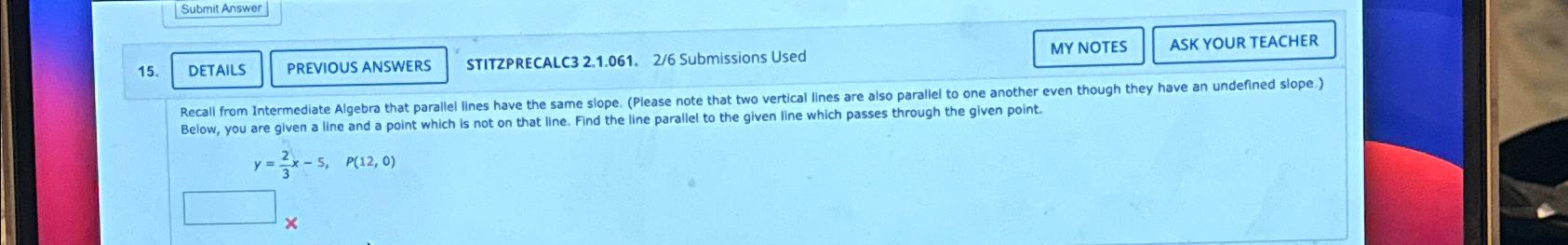Solved you are given a line and a point which is not on that | Chegg.com