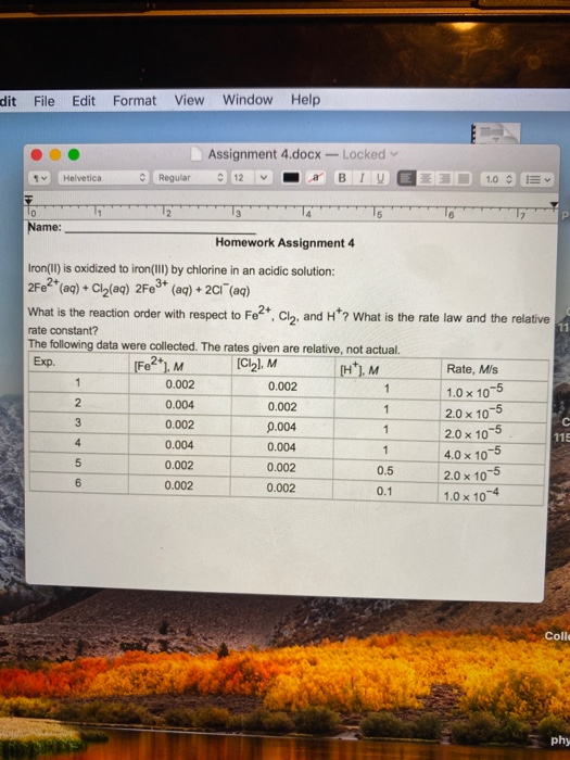 Solved dit File Edit Format View Window Help v Helvetica | Chegg.com