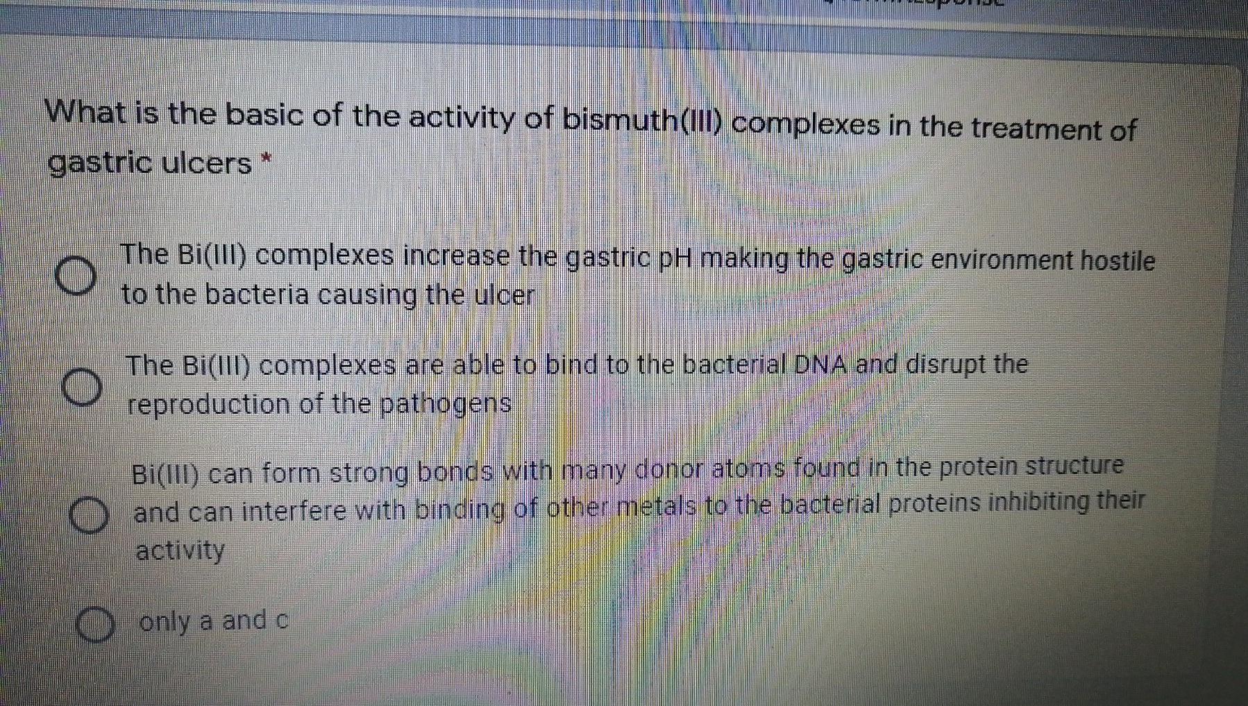 Solved What is the basic of the activity of bismuth (II) | Chegg.com
