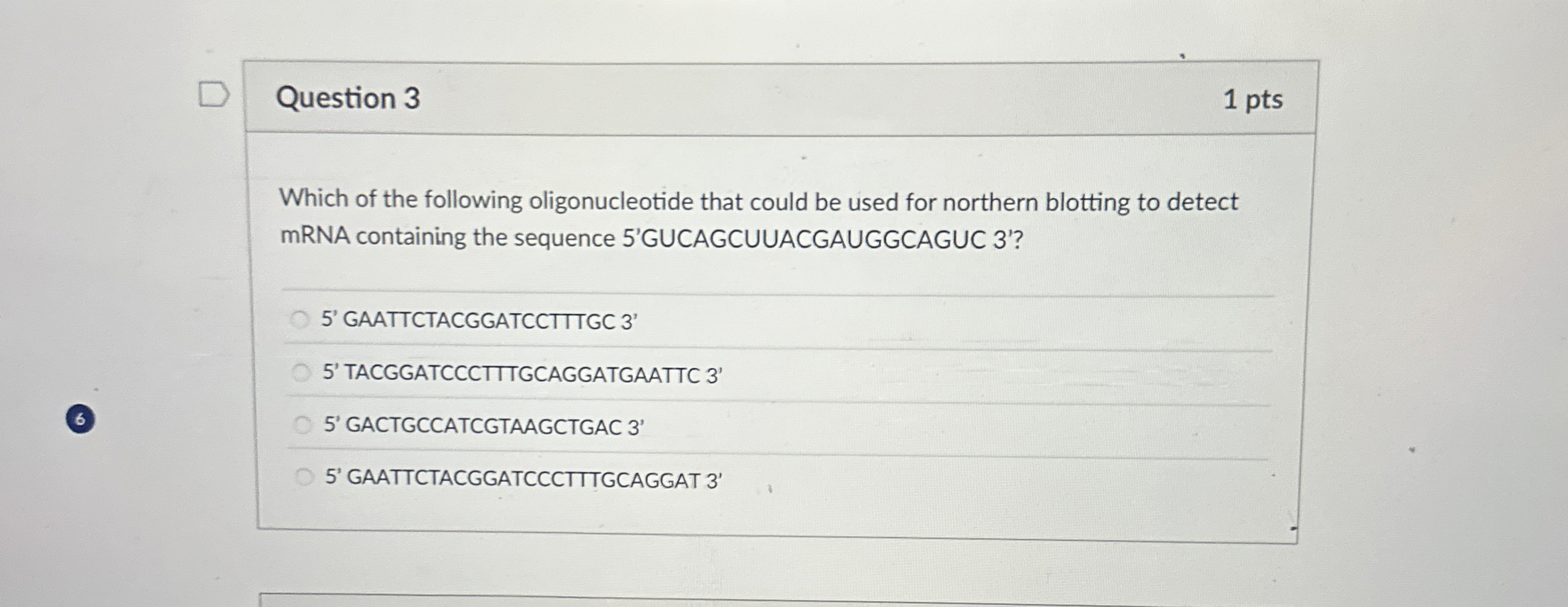 Solved Question 31 ﻿ptsWhich of the following | Chegg.com