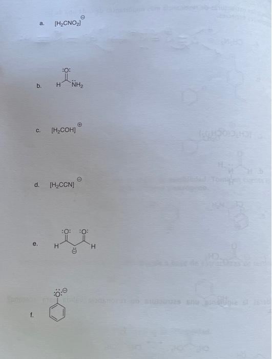 Solved Draw the most important resonance structures for the | Chegg.com
