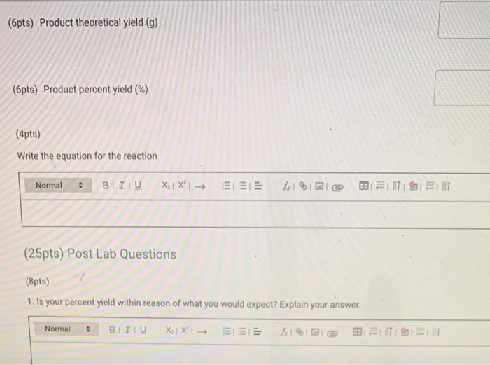 Solved Data And Lab Report Submission - Hydration Of | Chegg.com