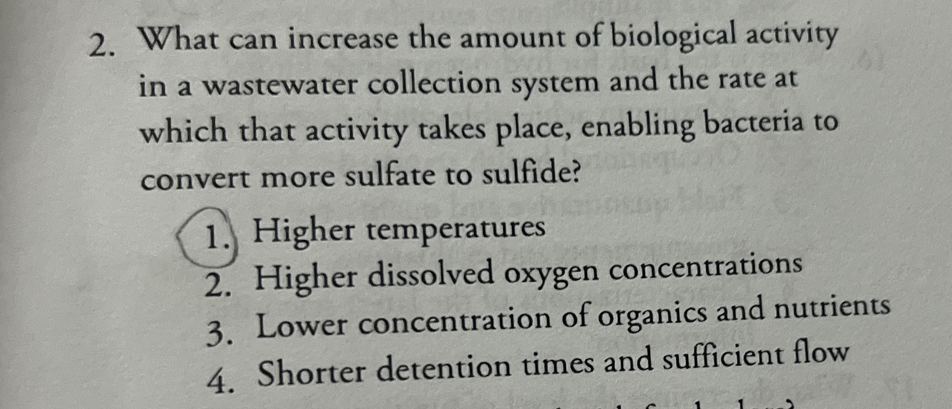 Solved What can increase the amount of biological activity | Chegg.com