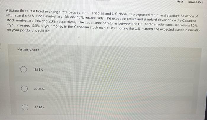 Solved Assume there is a fixed exchange rate between the | Chegg.com