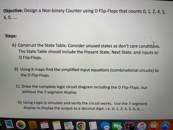 Solved Follow instructions exactly as statedShow state table | Chegg.com