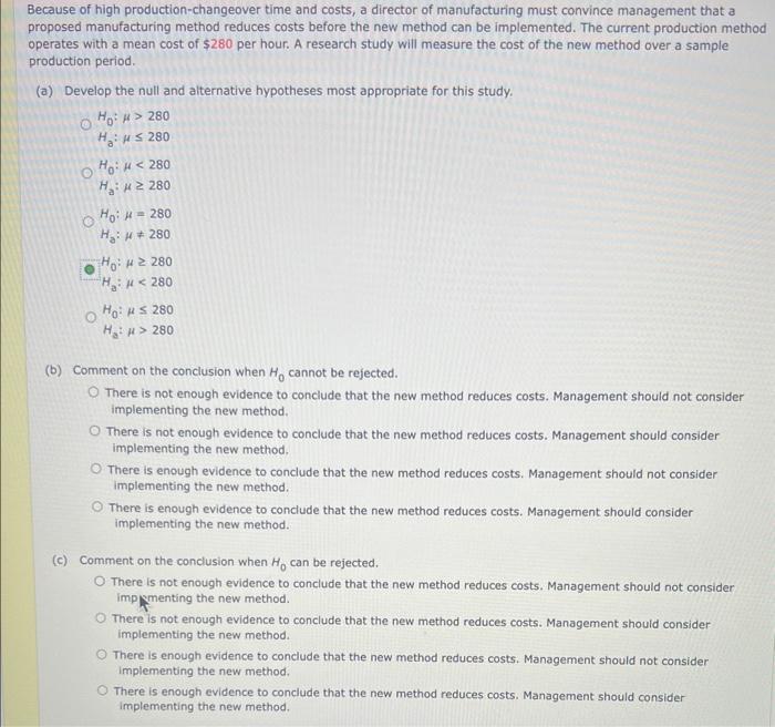 Solved Because of high production-changeover time and costs, | Chegg.com
