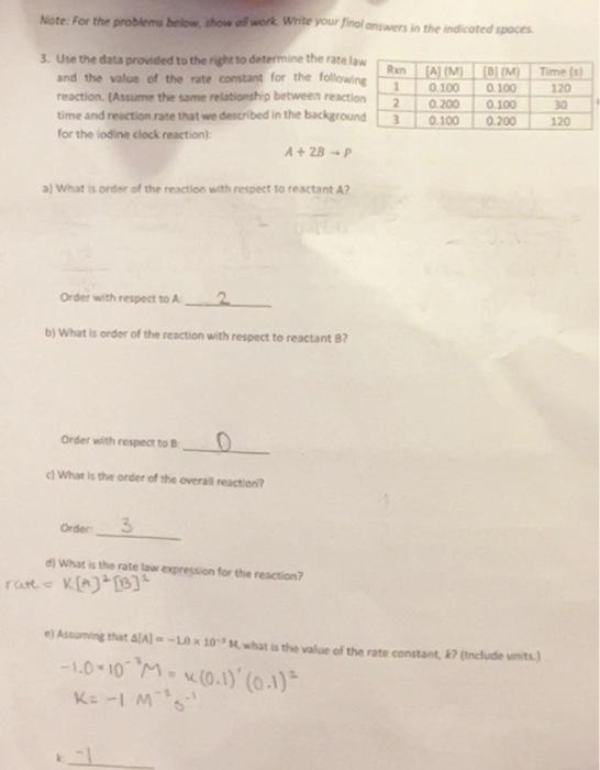 Solved will you check my answers for all of these please? I | Chegg.com