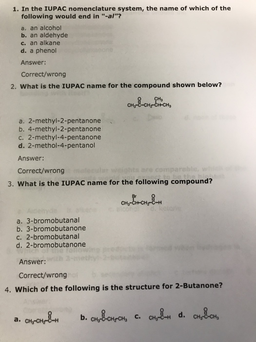 Solved 1 In The IUPAC Nomenclature System The Name Of Chegg solved-1-in-the-iupac-nomenclature-system-the-name-of-chegg