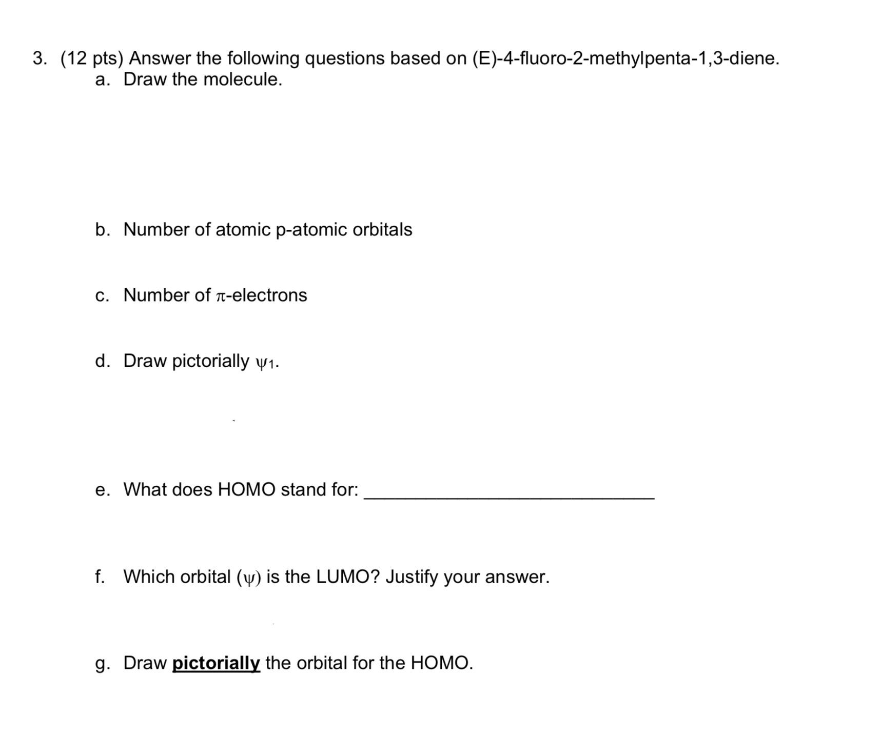 Solved (12 ﻿pts) ﻿Answer the following questions based on | Chegg.com