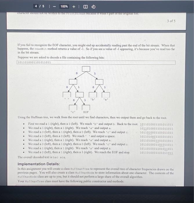 Solved This program provides practice with binary trees and | Chegg.com
