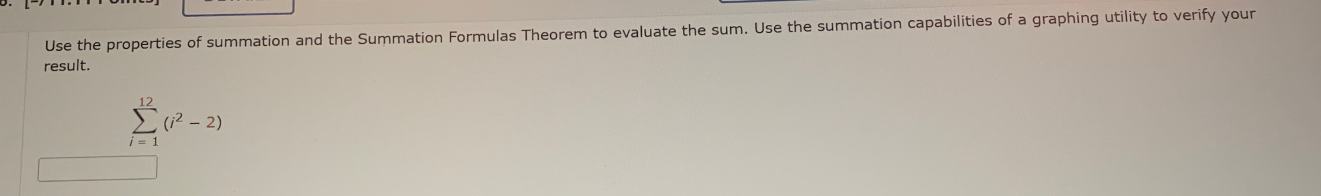 Solved Use the properties of summation and the Summation | Chegg.com