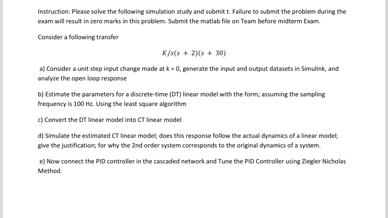 Solved Instruction: Please solve the following simulation | Chegg.com