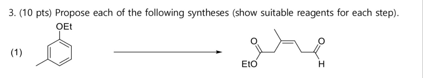 Solved Propose each of the following syntheses (show | Chegg.com