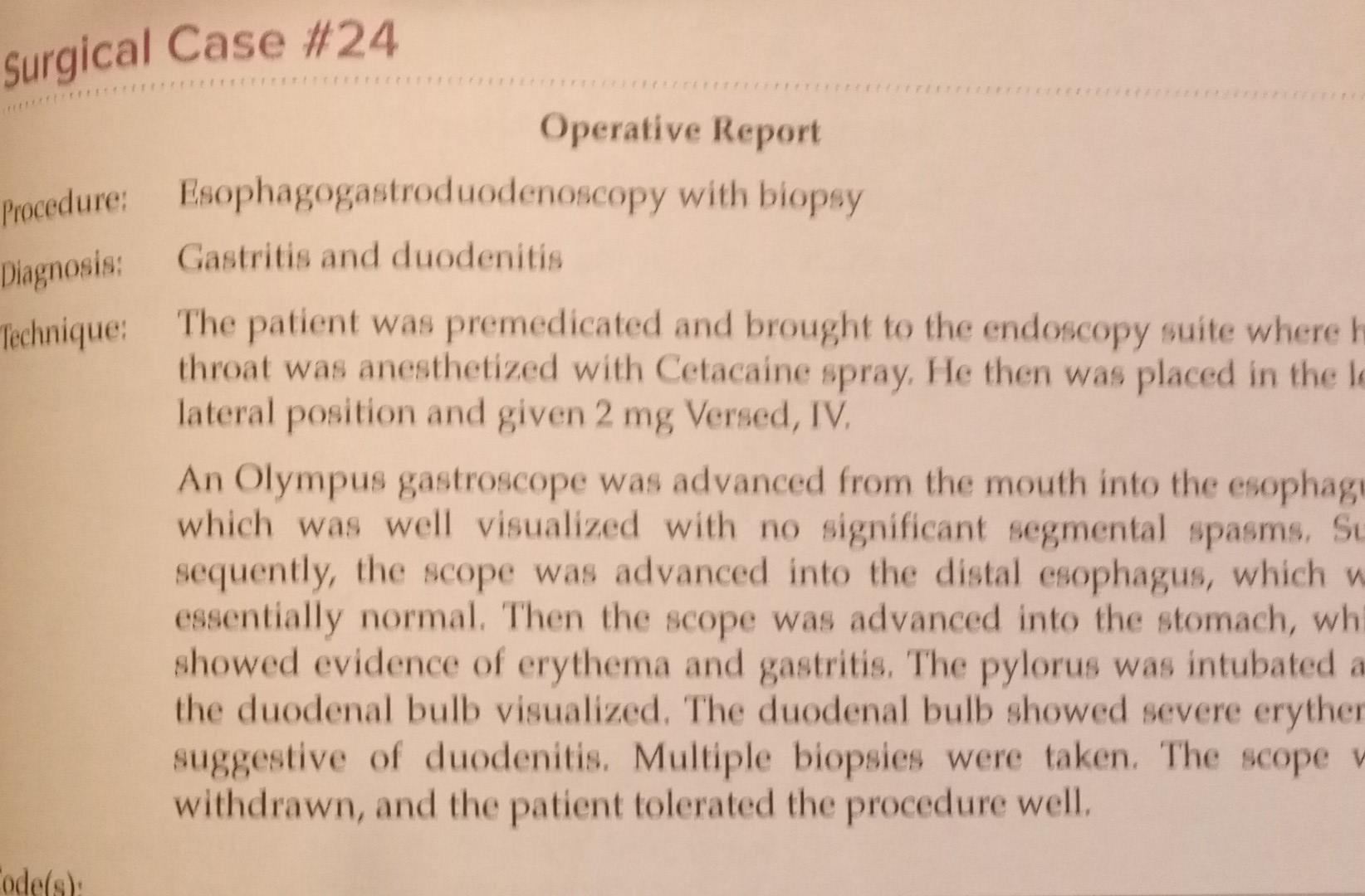 Solved onal Practice Exercises ical Case #5 tive Diagnosis: | Chegg.com