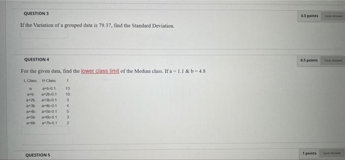 Solved If the Variation of a grouped data is 60.90 and the | Chegg.com