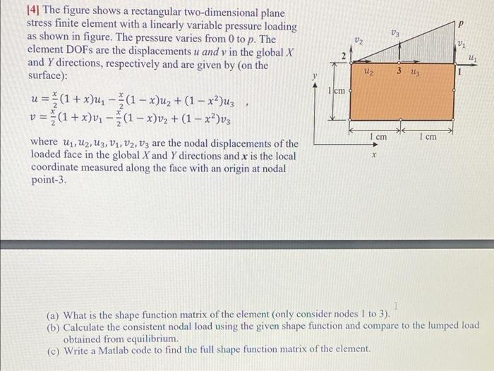 P 93 V2 N V1 U2 3 23 1 1 cm [4] The figure shows a | Chegg.com