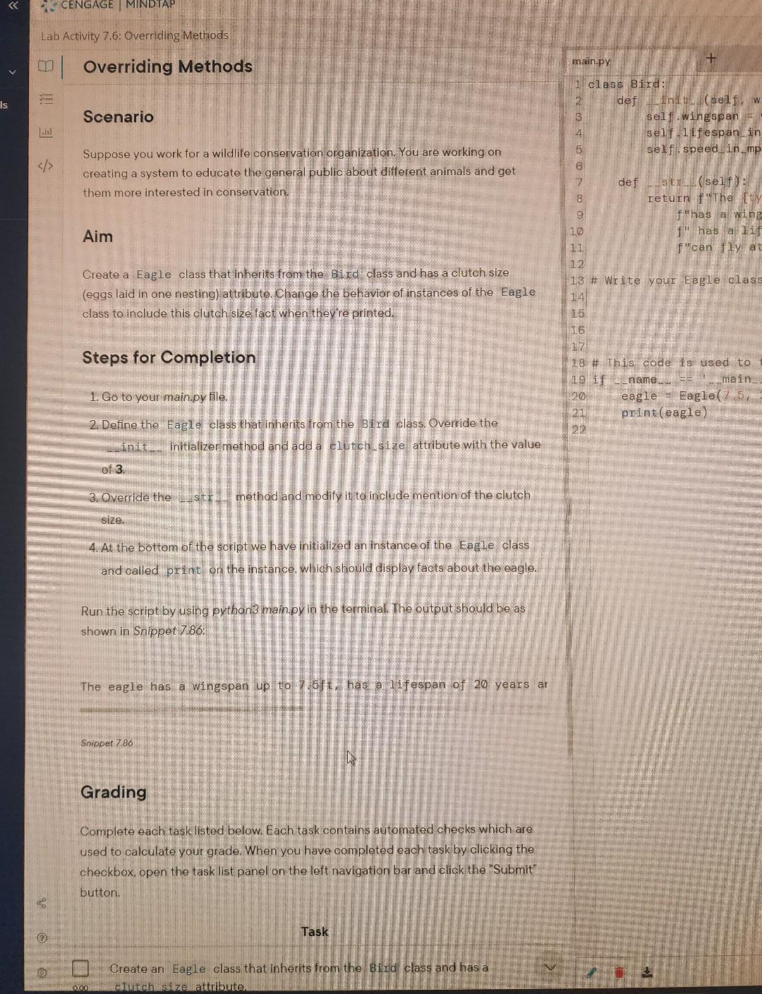 Solved Scenario Suppose you work for a wildlife conservation | Chegg.com