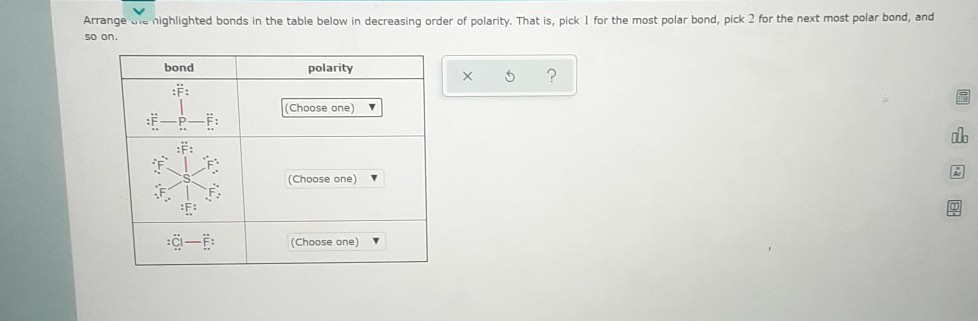 Solved O CHEMICAL BONDING Counting bonding and nonbonding | Chegg.com