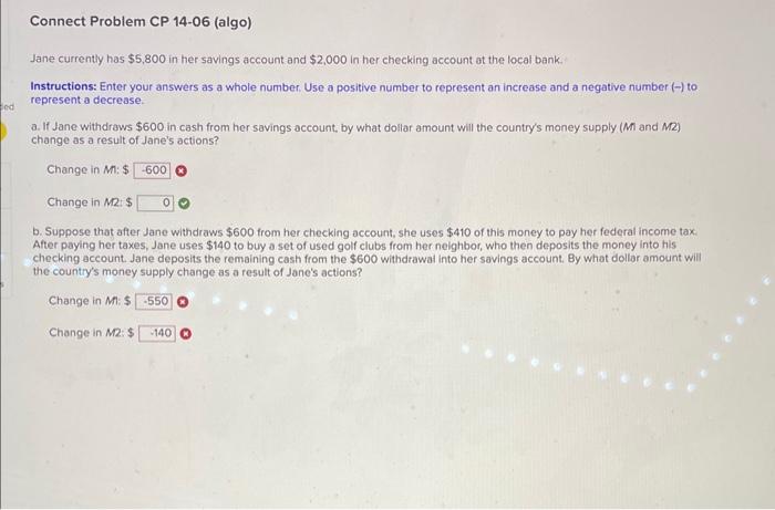 Solved Jane currently has $5,800 in her savings account and | Chegg.com