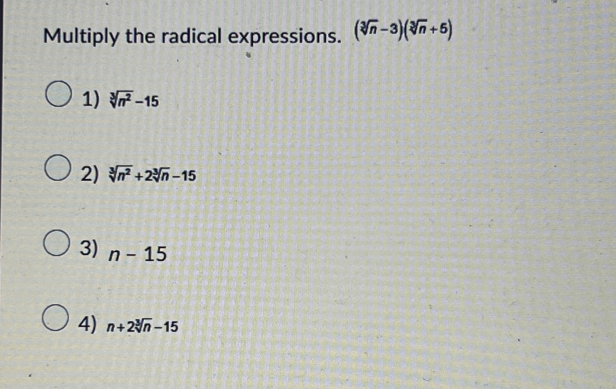 Solved Steps for Multiply the radical expressions. | Chegg.com