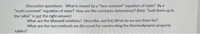 Solved Discussion questions: What is meant by a | Chegg.com