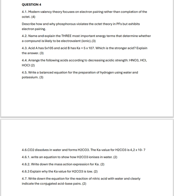 Solved by an EXPERT QUESTION 44.1. ﻿Modern valency theory focuses on | Chegg.com