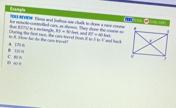 Solved Example TEKS G5(A) TEKS REVIEW Elena and Joshua use | Chegg.com
