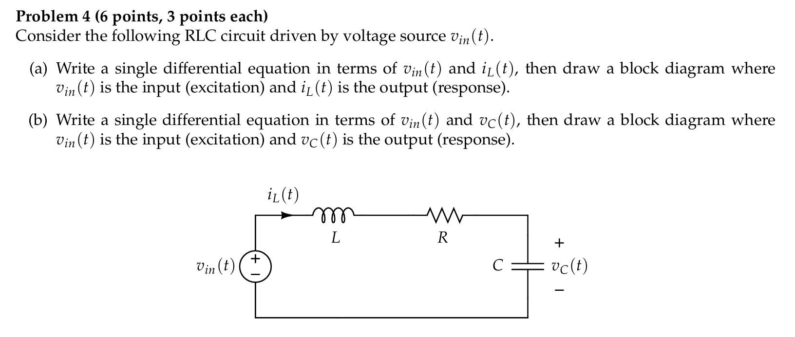 Solved Problem 4 (6 points, 3 points each)Consider the | Chegg.com Solved Problem 4 (6 points, 3 points each)Consider the | Chegg.com