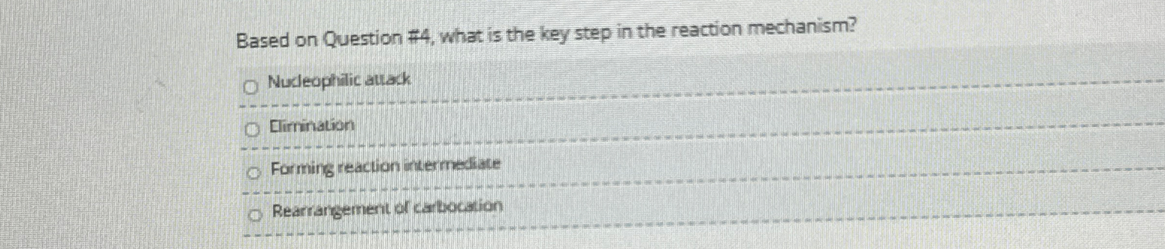 [Solved]: Based on Question #4, what is the key step in the