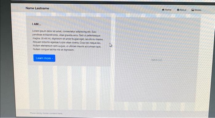 Solved Final Project Create a Portfolio Website that | Chegg.com