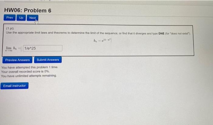Solved HW06: Problem 6 Prey Up Next (1 pt) Use the | Chegg.com